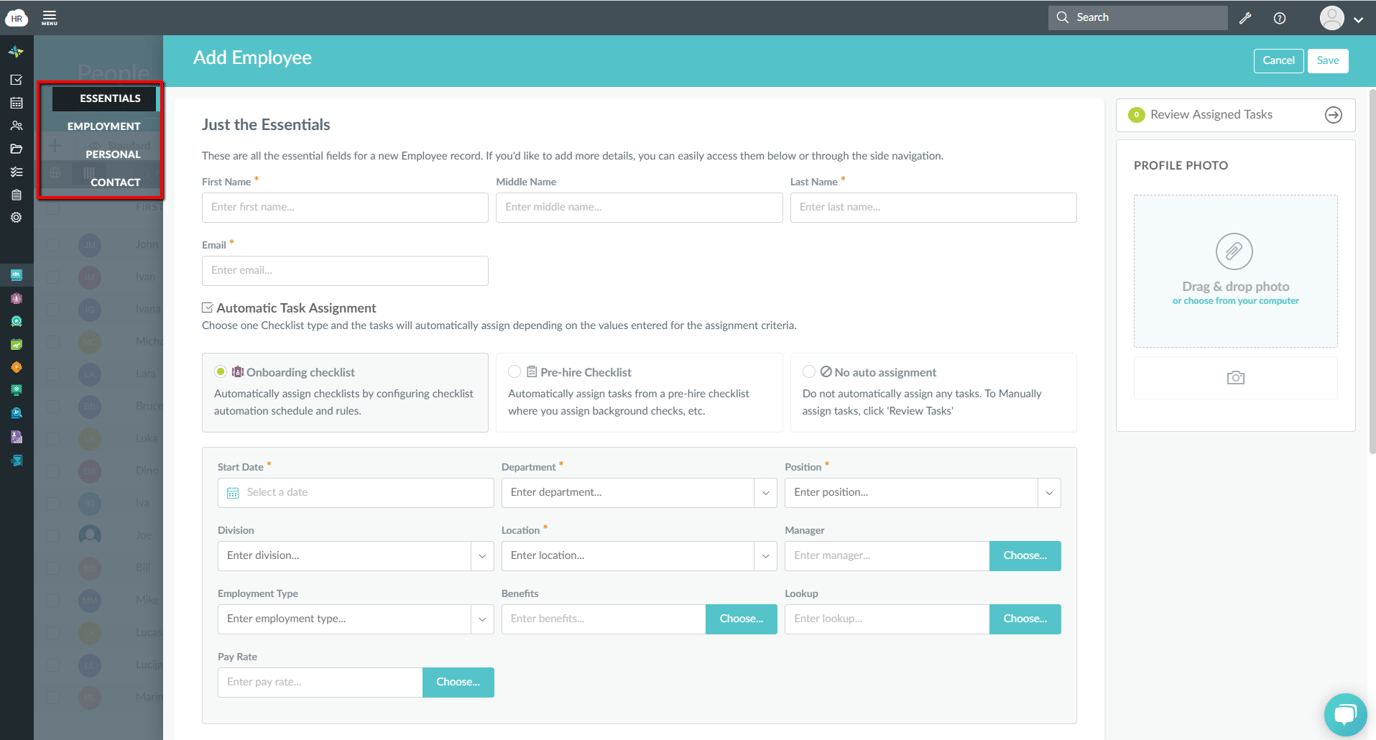 How to add a new Employee?