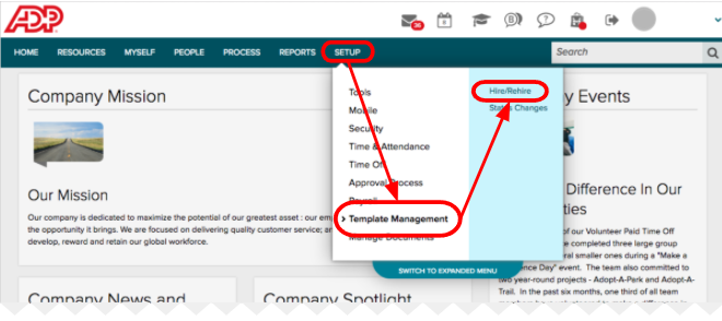 How to set up New Hire Defaults in ADP?