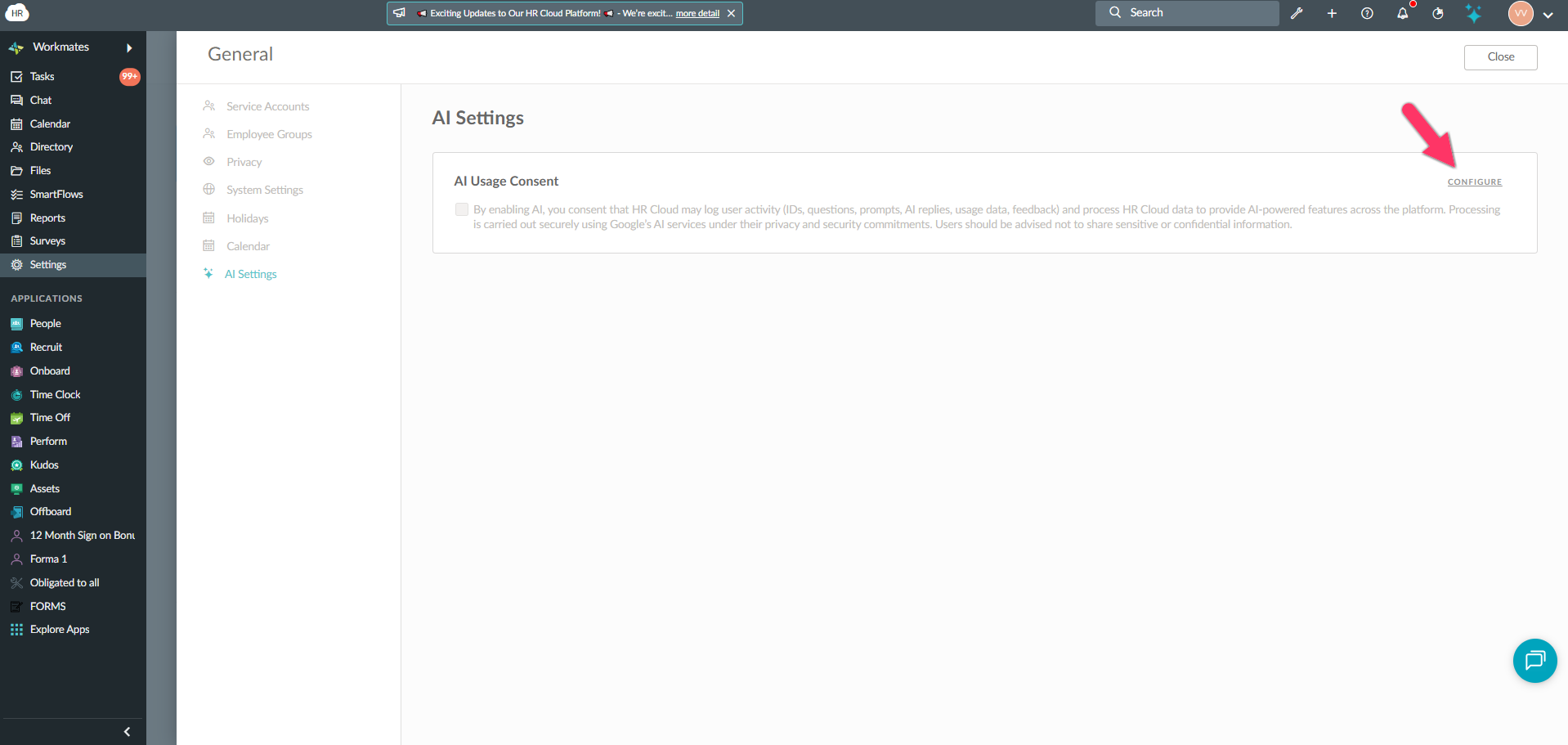 AI Settings