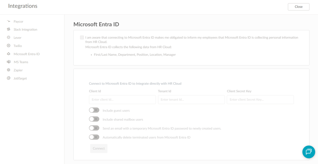 Microsoft Entra ID Integration