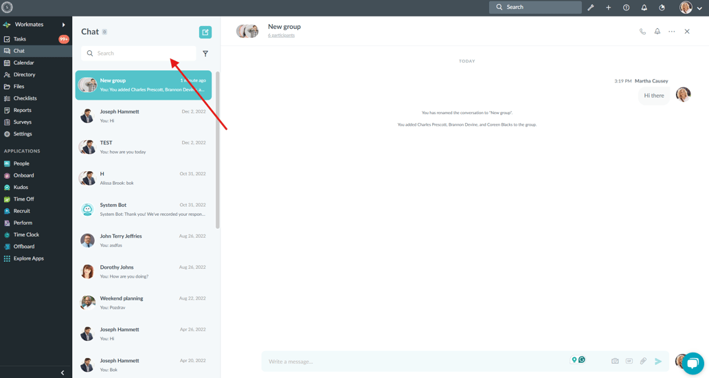 What is Workmates Chat?