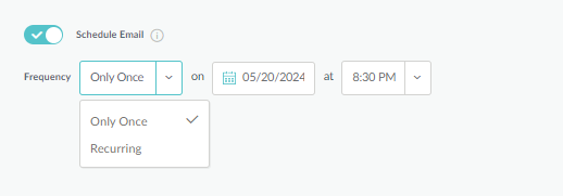 How to set up sending Reports via Email?